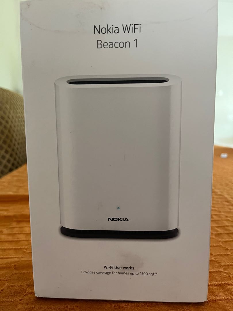 Nokia Beacon 1 WiFi Mesh Router (2 pieces at $65 each), Computers ...