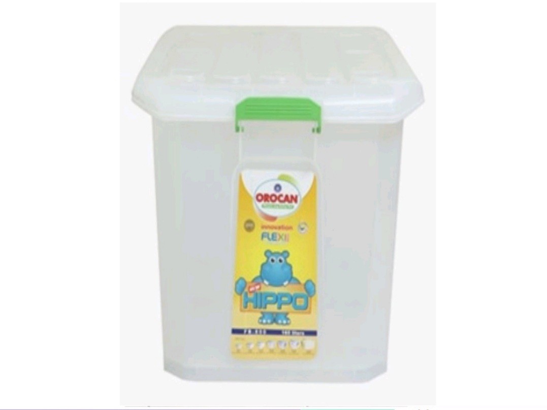 Orocan Flexibox Hippo 165L/Storage Box, Furniture & Home Living, Home ...