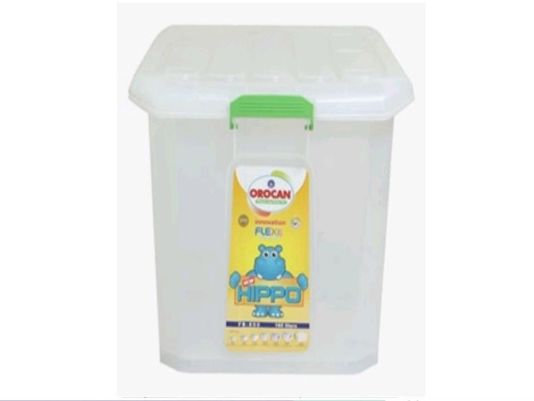 Orocan Flexibox Hippo 165L/Storage Box, Furniture & Home Living, Home ...