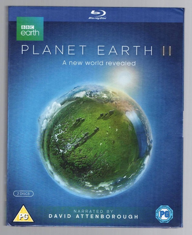 Planet Earth II - BBC Earth Documentary - Blu-Ray, Hobbies & Toys ...