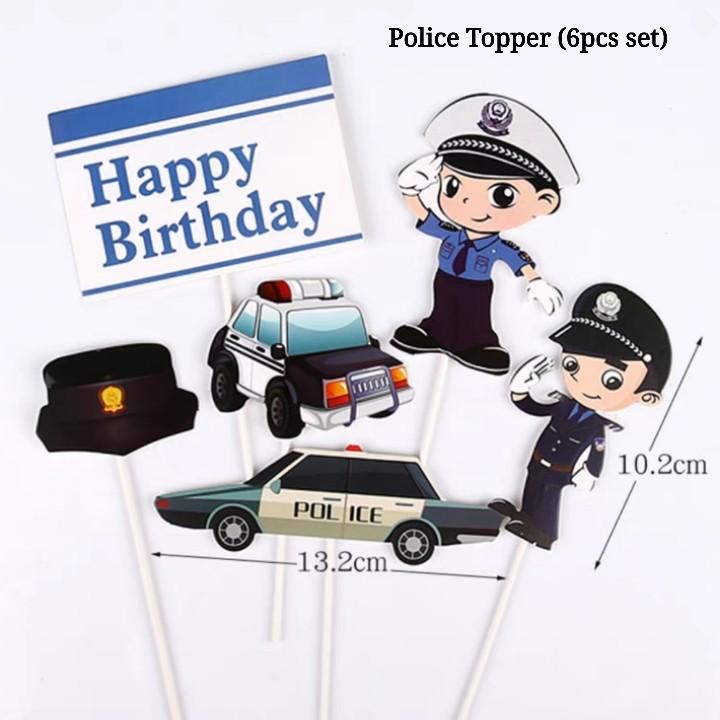 Police / Policeman / Police car Topper, Furniture & Home Living ...