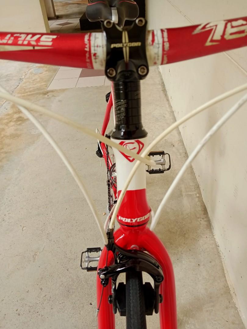 Polygon Helios F100 hybrid bike, size 52cm, S., Sports Equipment ...