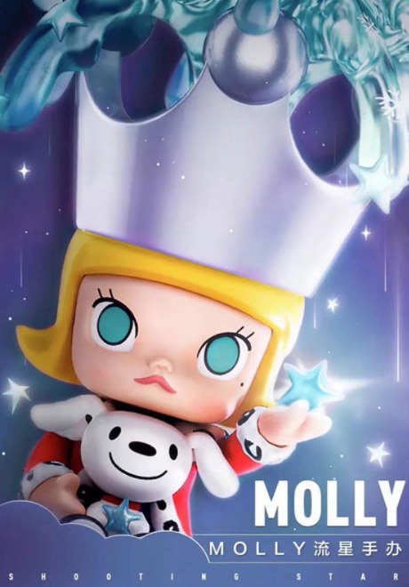 POPMART Molly Shooting Star Mini Figure Figurine, Hobbies & Toys, Toys ...
