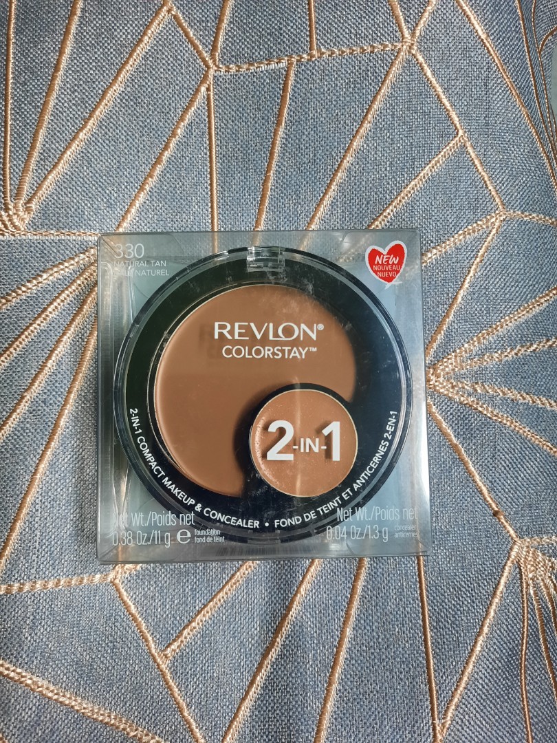 Revlon Colorstay 2-in-1 Compact Makeup & Concealer, Beauty & Personal ...