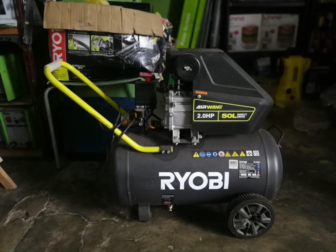 Ryobi air compressor, Commercial & Industrial, Construction Tools ...