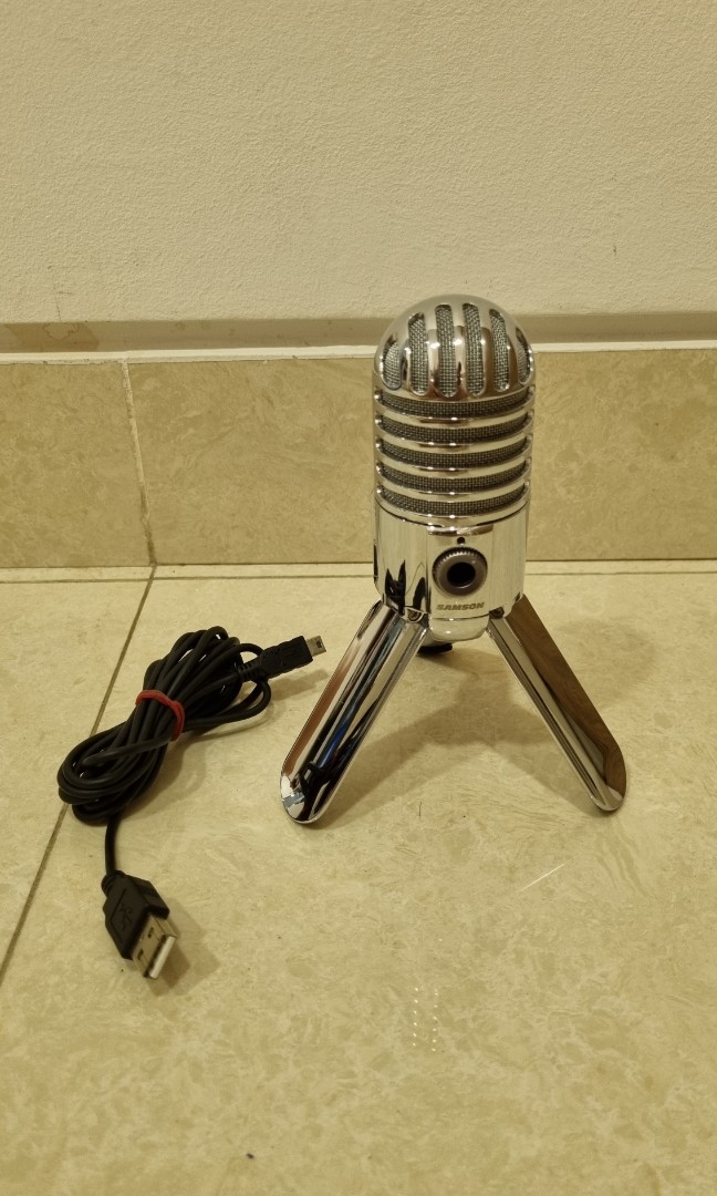 Samson Meteor usb microphone, Audio, Microphones on Carousell