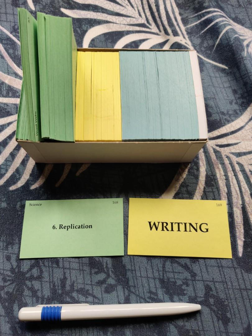 SAT flash cards, Hobbies & Toys, Stationery & Craft, Stationery ...
