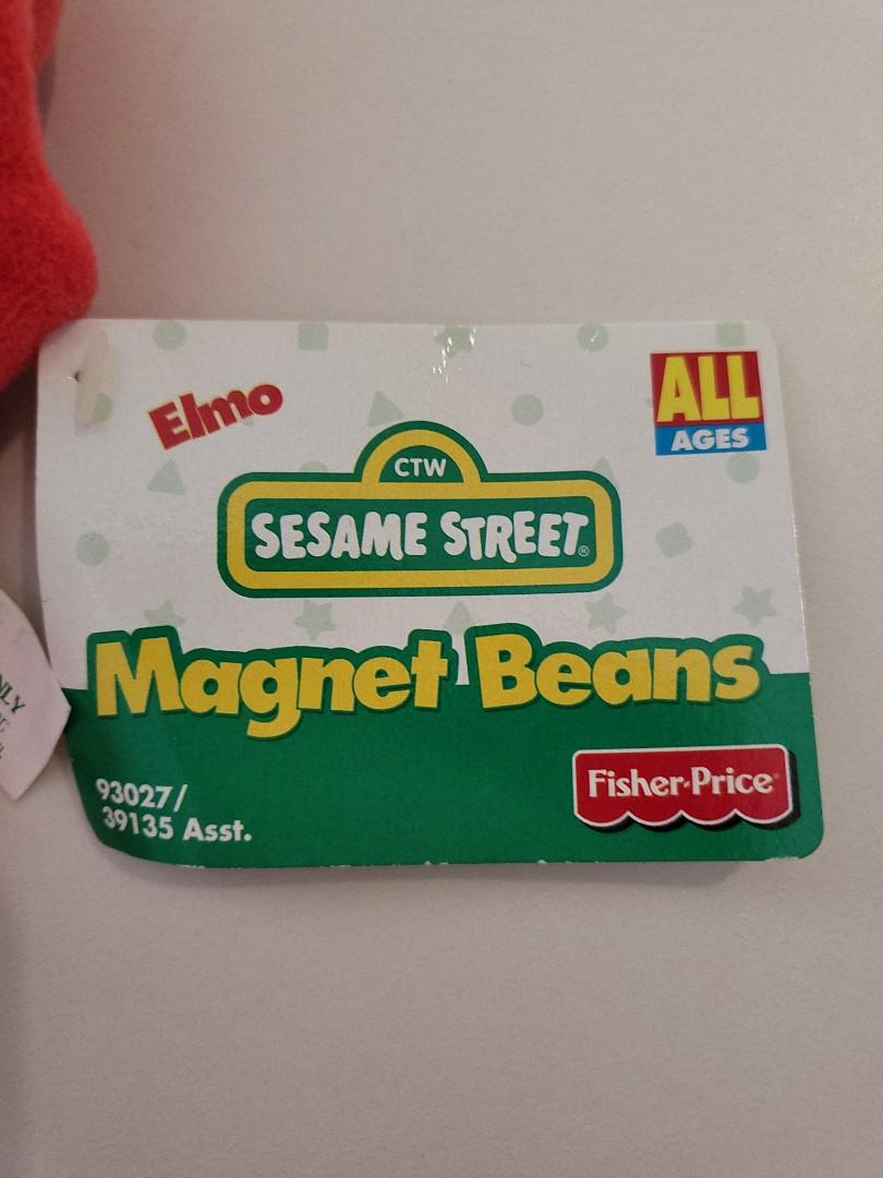 Sesame Street Magnet Beanies, Hobbies & Toys, Toys & Games on Carousell