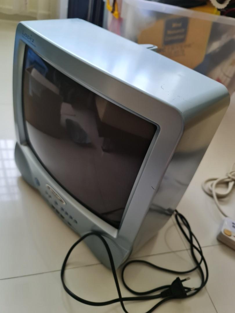 Sharp 14" CRT TV for sales with remote control, TV & Home Appliances ...