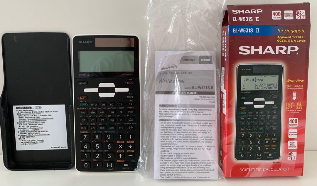 Sharp Scientific Calculator, Everything Else on Carousell