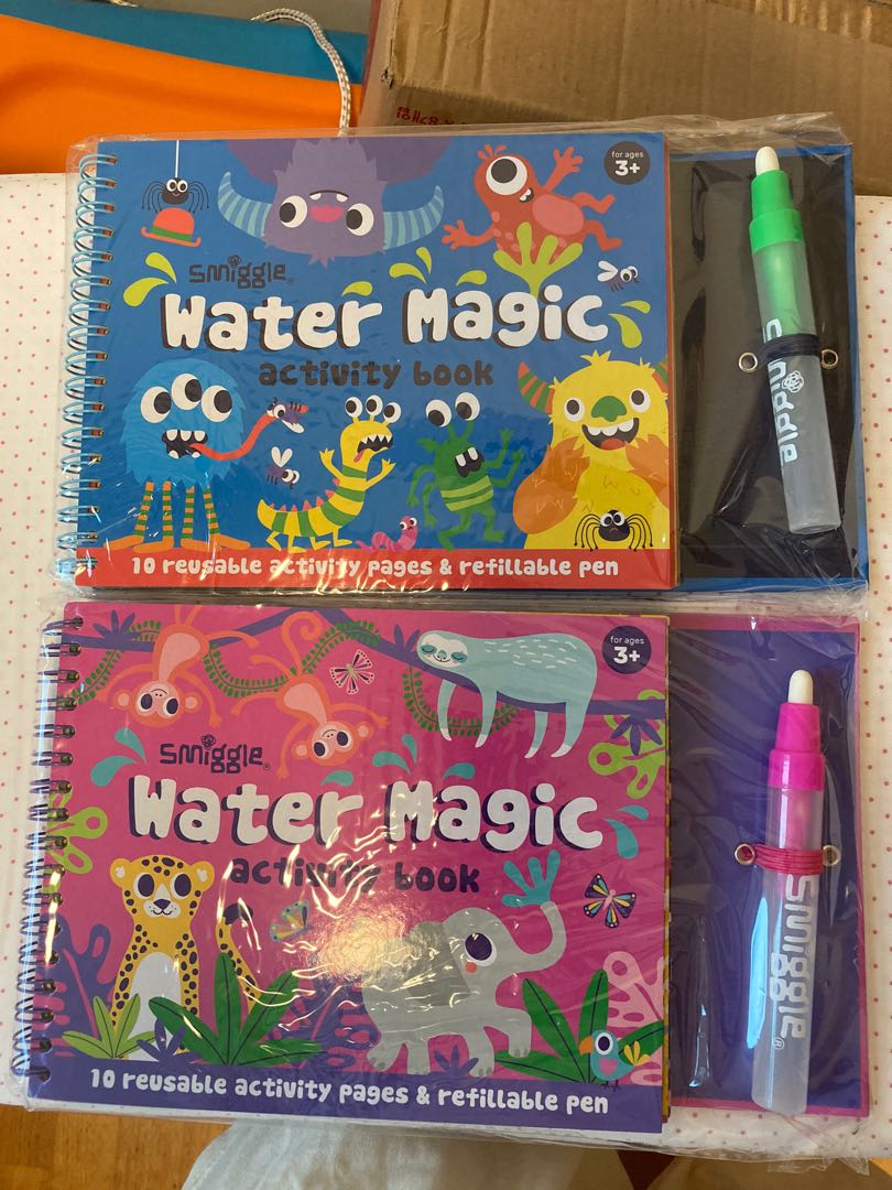 Smiggle Water Magic book, Hobbies & Toys, Stationery & Craft, Other ...