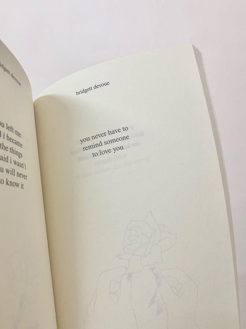 Soft Thorns Poem by Bridget Devoue, Hobbies & Toys, Books & Magazines ...