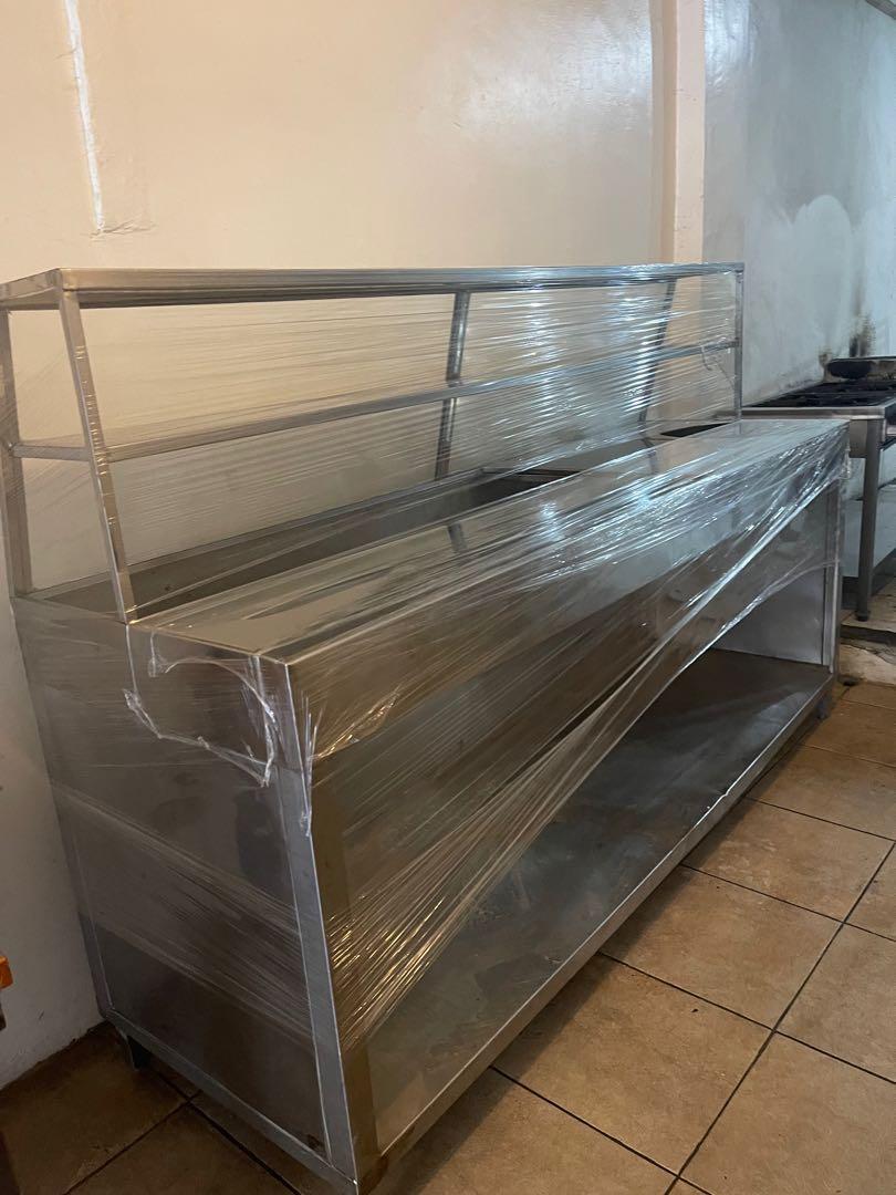 Stainless steel food display, Furniture & Home Living, Kitchenware ...