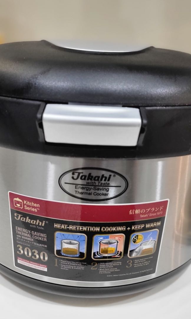 Takahi & Tiger thermal cooker 3.5L/6L, TV & Home Appliances, Kitchen ...
