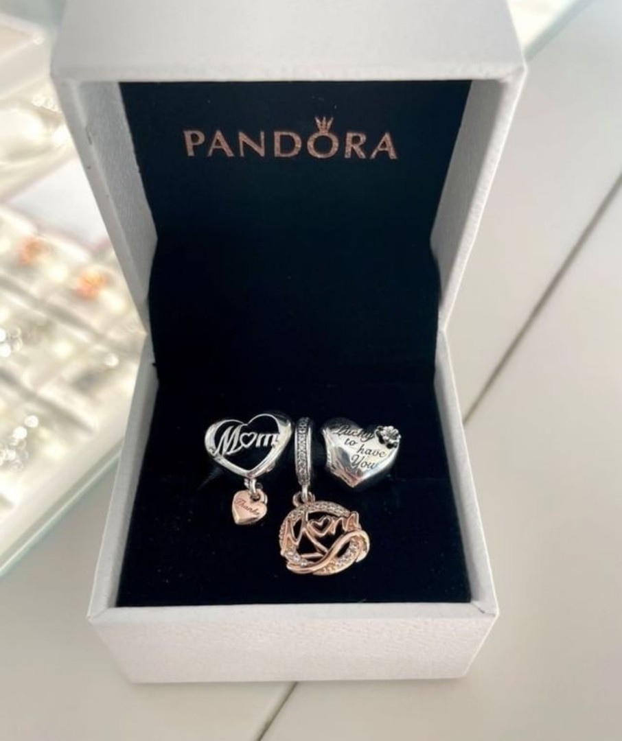 ‼️TAKE ALL ‼️AUTHENTIC PANDORA MOM CHARM ‼️ 2600 OR 950 EACH, Women's ...