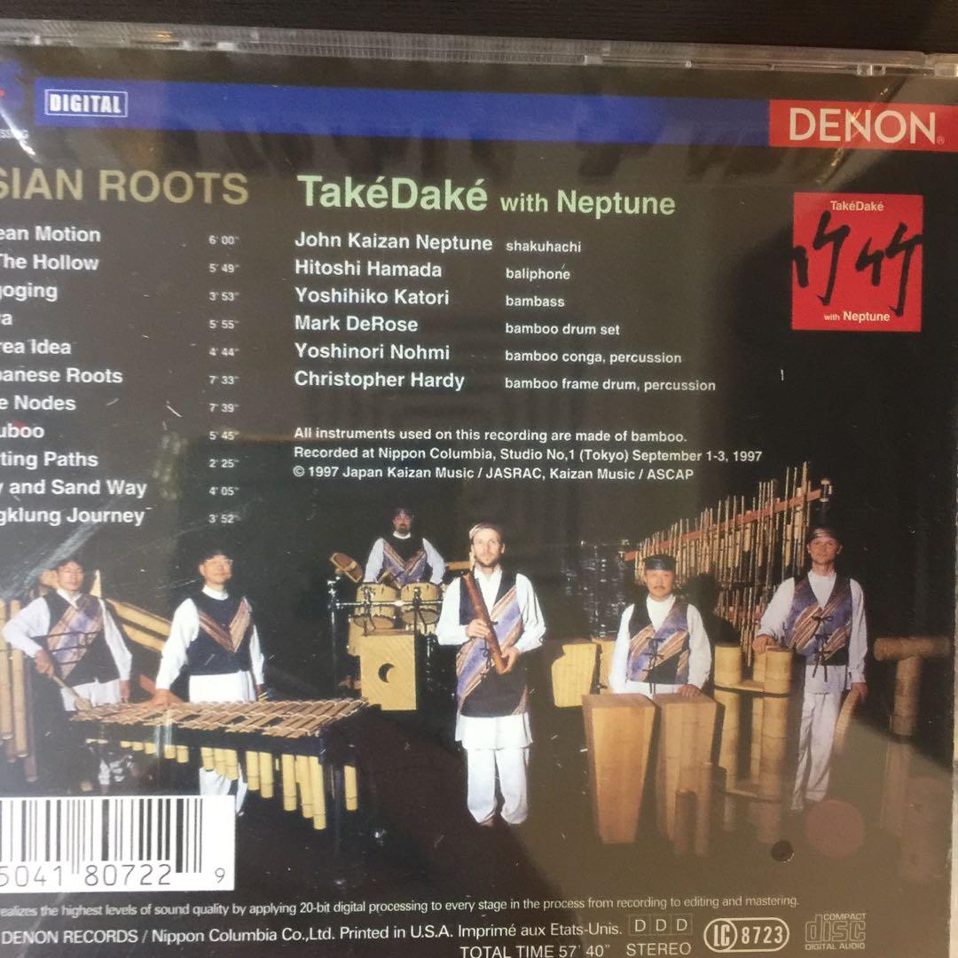TAKE DAKE with NEPTUNE: ASIAN ROOTS, Hobbies & Toys, Music & Media, CDs ...