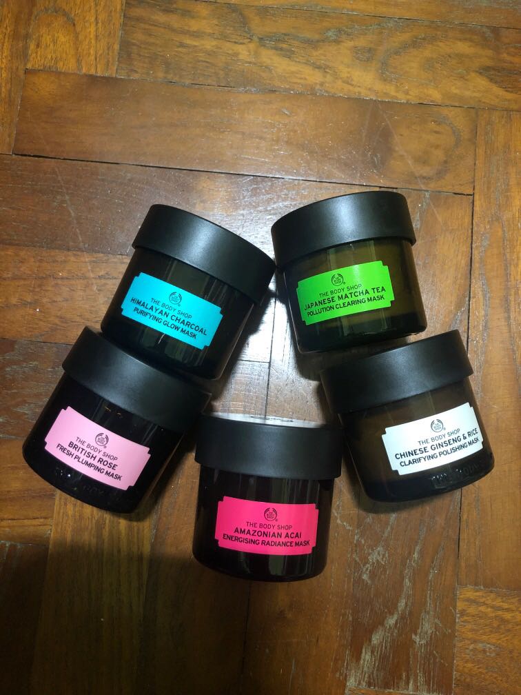 The Body Shop Masks, Beauty & Personal Care, Face, Face Care on Carousell