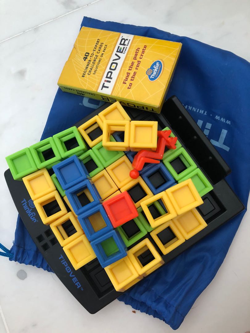 TipOver Strategy Game, Hobbies & Toys, Toys & Games on Carousell