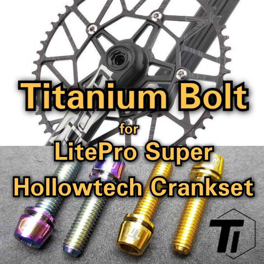 Titanium Bolt for LitePro Super Hollow Tech Crankset | LitePro Super ...