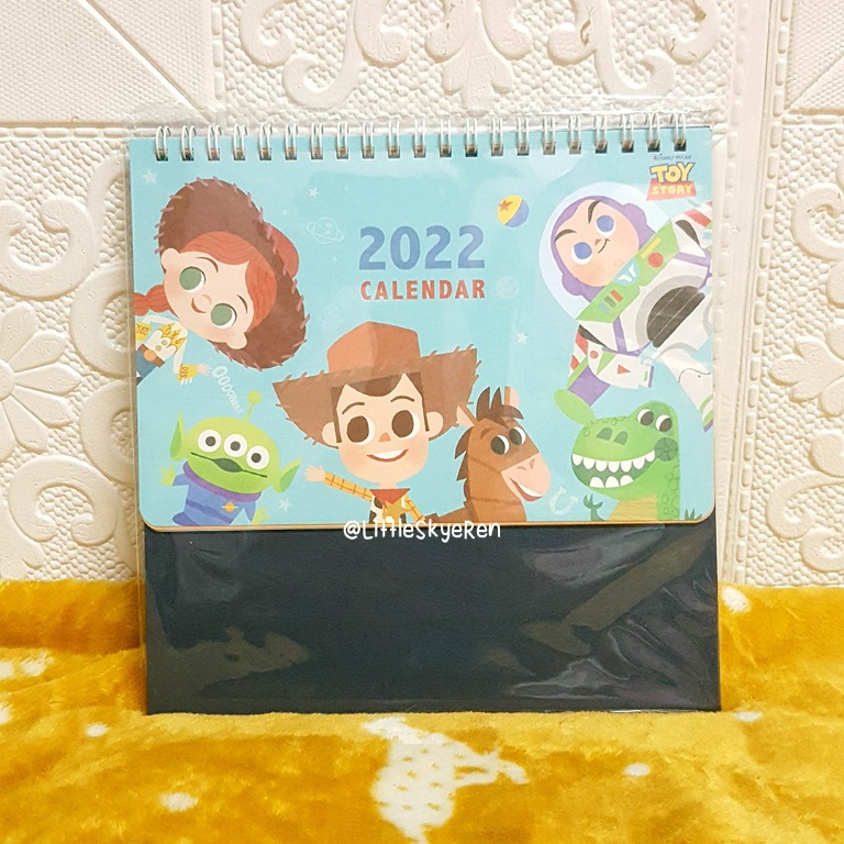 Toy Story 2022 Table Calendar, Hobbies & Toys, Stationary & Craft ...