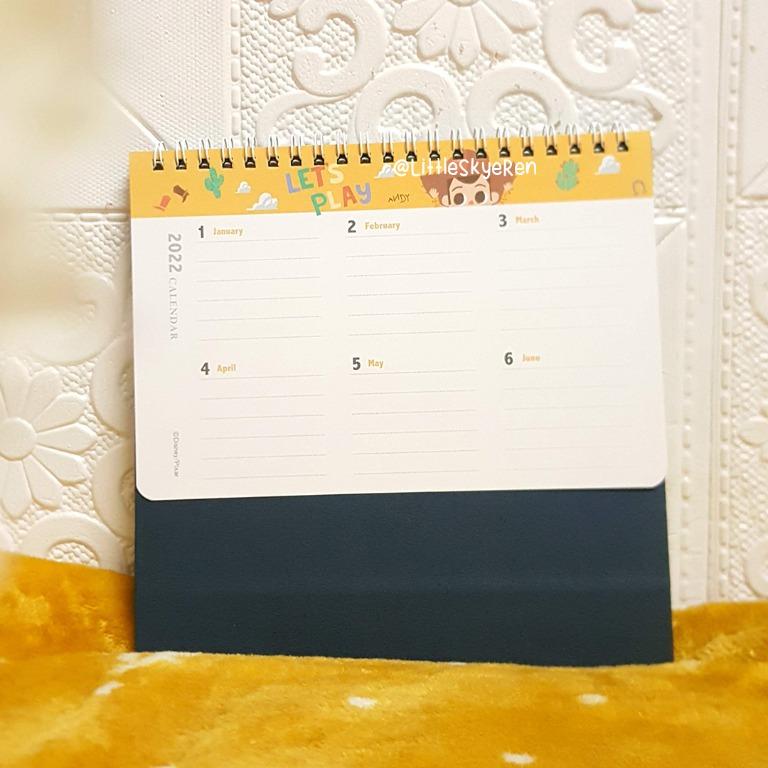 Toy Story 2022 Table Calendar, Hobbies & Toys, Stationary & Craft ...