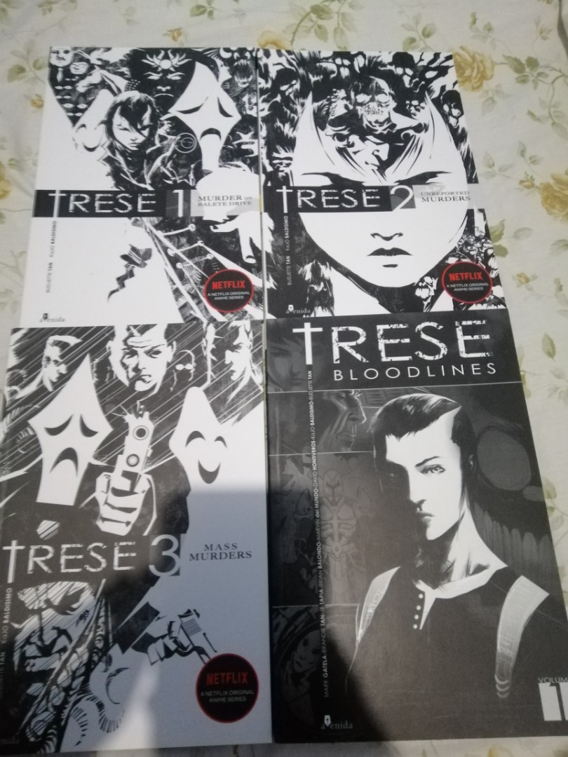 TRESE 1,2,3 & Bloodlines, Hobbies & Toys, Books & Magazines, Comics ...