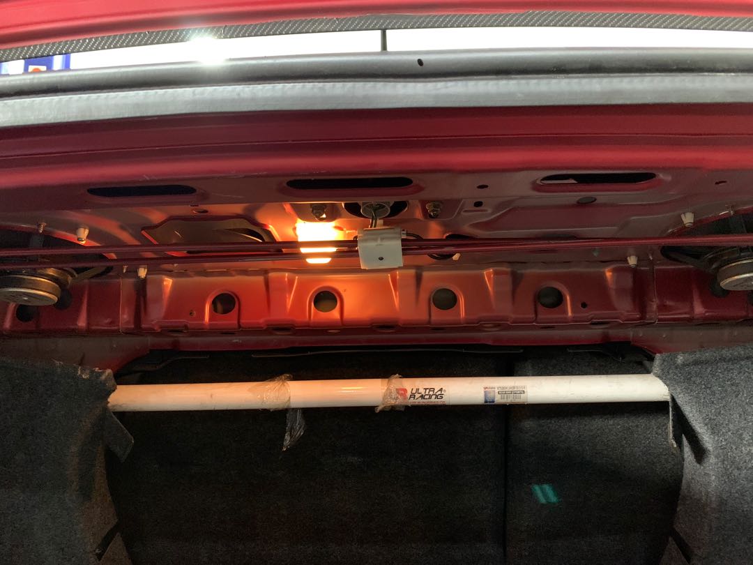 Ultra racing boot bar for Mitsubishi Lancer glx, Car Accessories ...