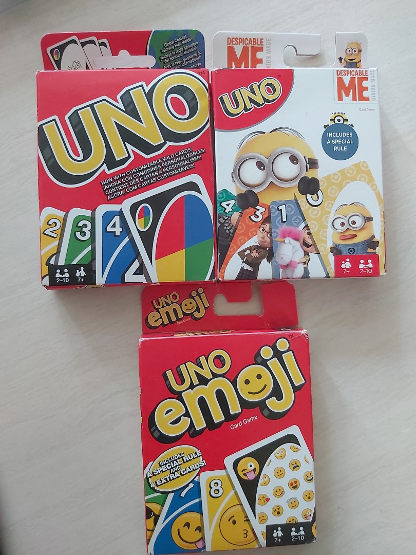 UNO normal, Hobbies & Toys, Toys & Games on Carousell