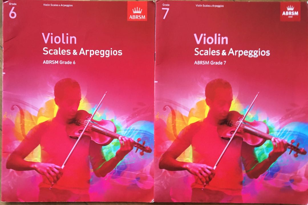 Violin Scales & Arpeggios ABRSM Grade 7, Hobbies & Toys, Music & Media ...