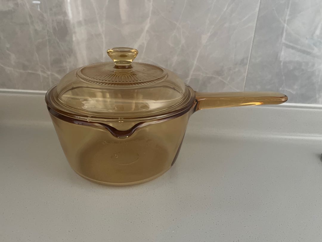 Visions Single Handle Cooking Pot(1 L), Furniture & Home Living ...