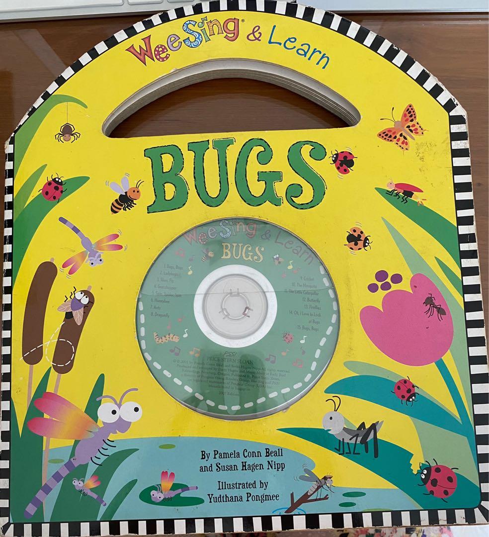 Wee Sing & Learn Bugs Book and CDs, Babies & Kids, Infant Playtime on ...