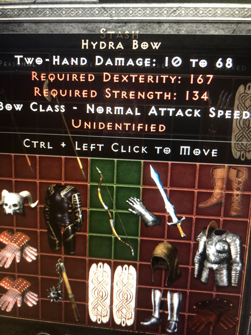 Windforce hydra bow unid d2r Diablo 2 resurrected, Video Gaming, Video ...