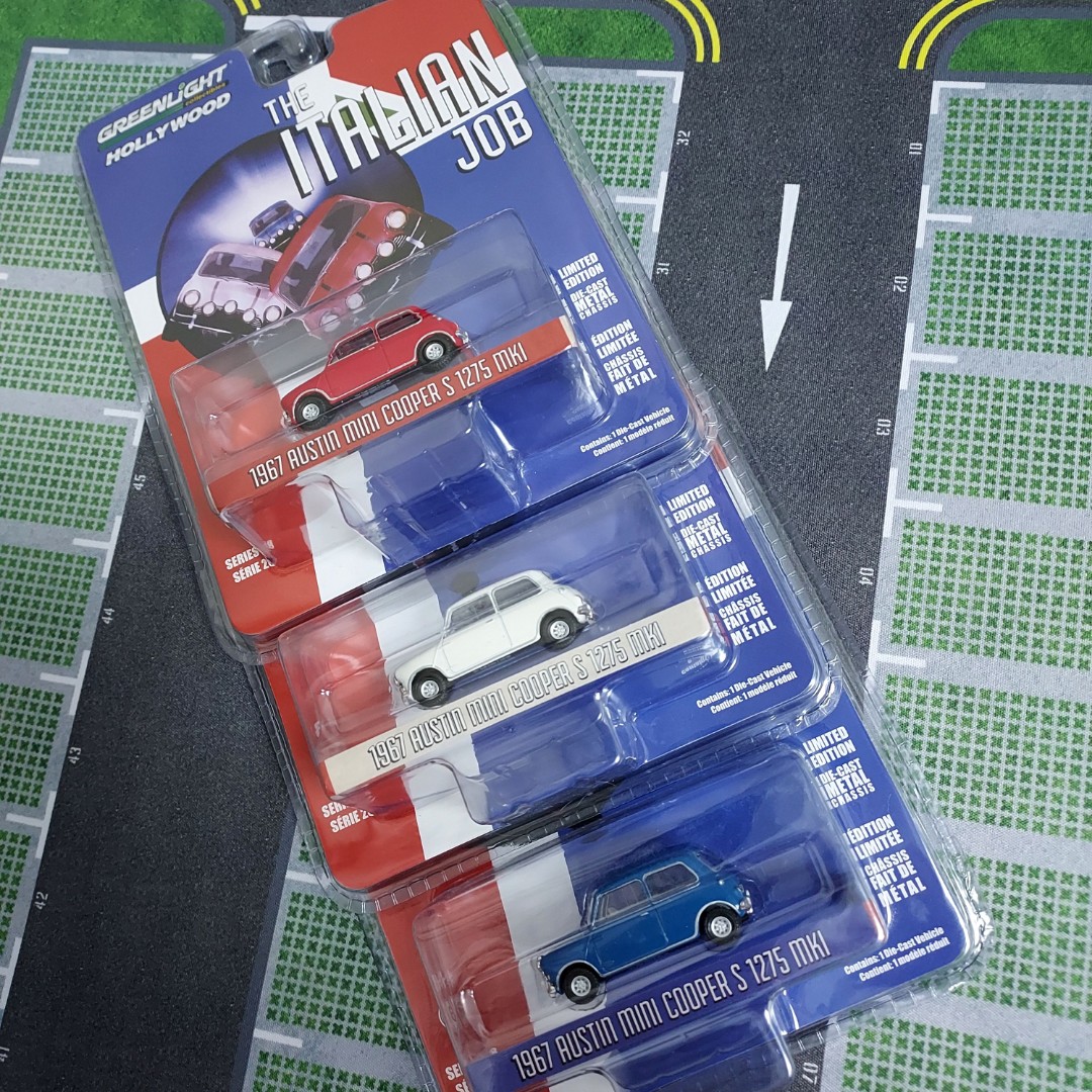 1/64 Austin Mini Cooper S Mk1 [set of 3], Hobbies & Toys, Toys & Games ...