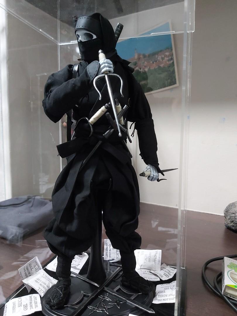 1/6 Scale Black skeletal ninja, Hobbies & Toys, Toys & Games on Carousell