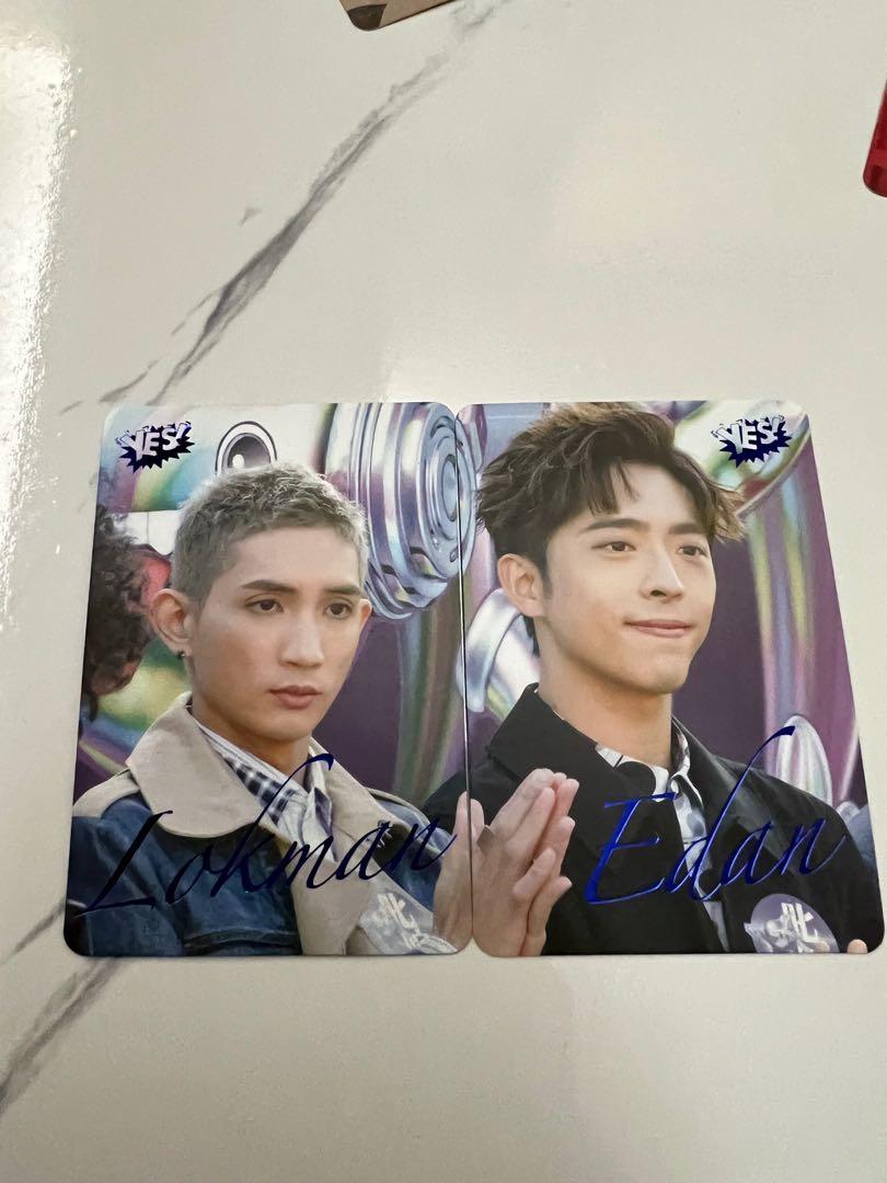 81期Yes Card Lokman & Edan Mirror 金簽 /藍簽, 興趣及遊戲, 收藏品及紀念品, 韓流 - Carousell