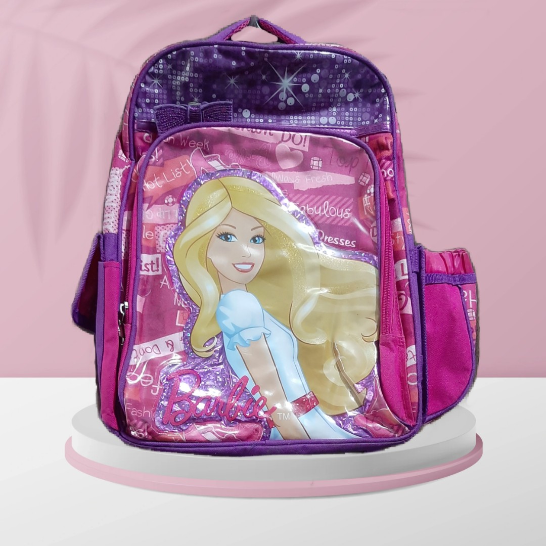 福 Preloved Original Barbie Kid's Big Backpack, Babies & Kids, Babies ...