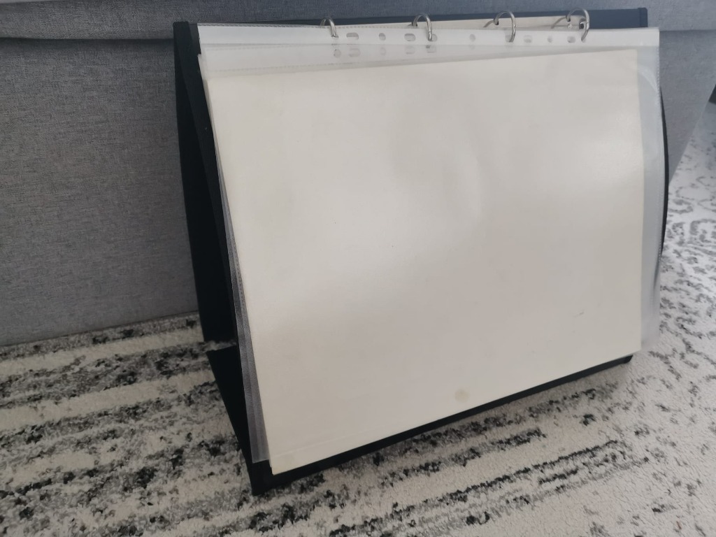 A3 presentation/display folder (with extra sleeves included), Hobbies ...