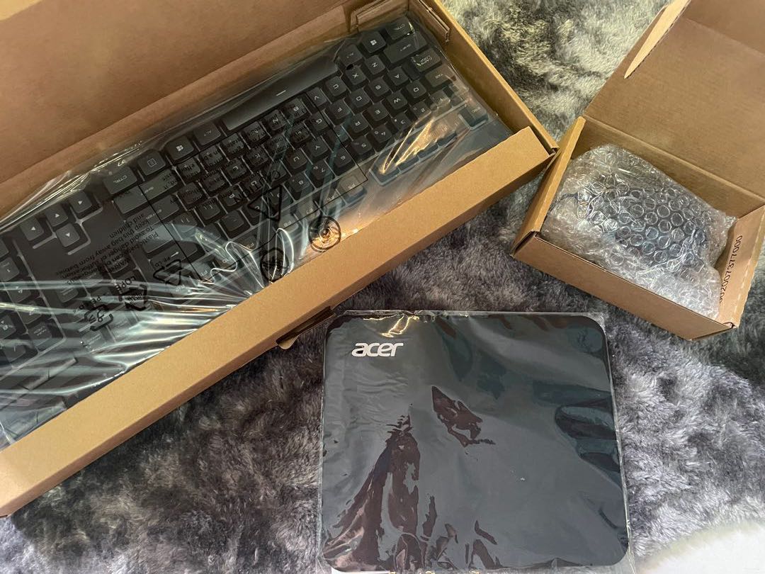 Acer Predator Keyboard, Mouse and Mousepad Set, Computers & Tech, Parts ...