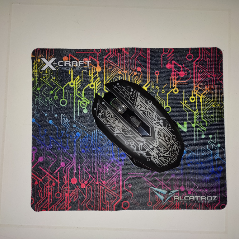 Alcatroz X-Craft Air Tron 5000 w/ mousepad, Computers & Tech, Parts ...