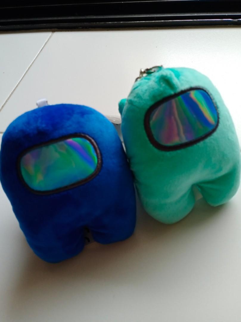 Among us plush keychains, Hobbies & Toys, Toys & Games on Carousell