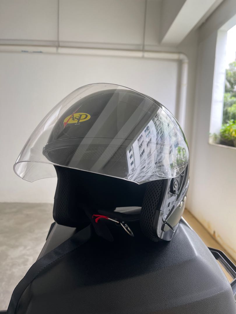 As Poon Helmet, Motorcycles, Motorcycle Accessories on Carousell