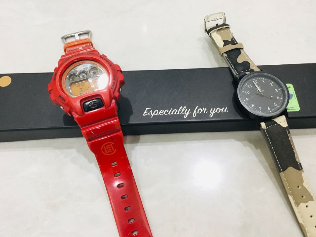 Authentic Buy 1 get 1 Free ! Limited Edition Coca Cola x G Shock Red ...