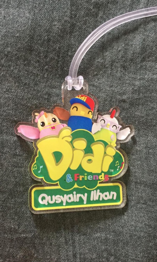 Bag Tag - Didi and Friends, Hobbies & Toys, Stationery & Craft, Other ...