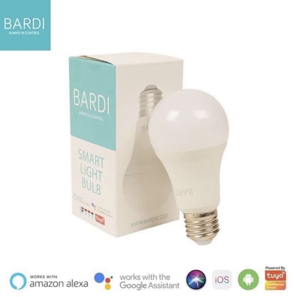 Bardi Smart LED Bulb 9 Watt Lampu Pintar not Philips , Perabotan Rumah ...