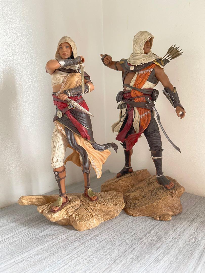 Bayek and Cassandra statue bundle, Hobbies & Toys, Toys & Games on ...
