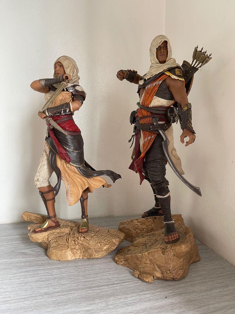 Bayek and Cassandra statue bundle, Hobbies & Toys, Toys & Games on ...