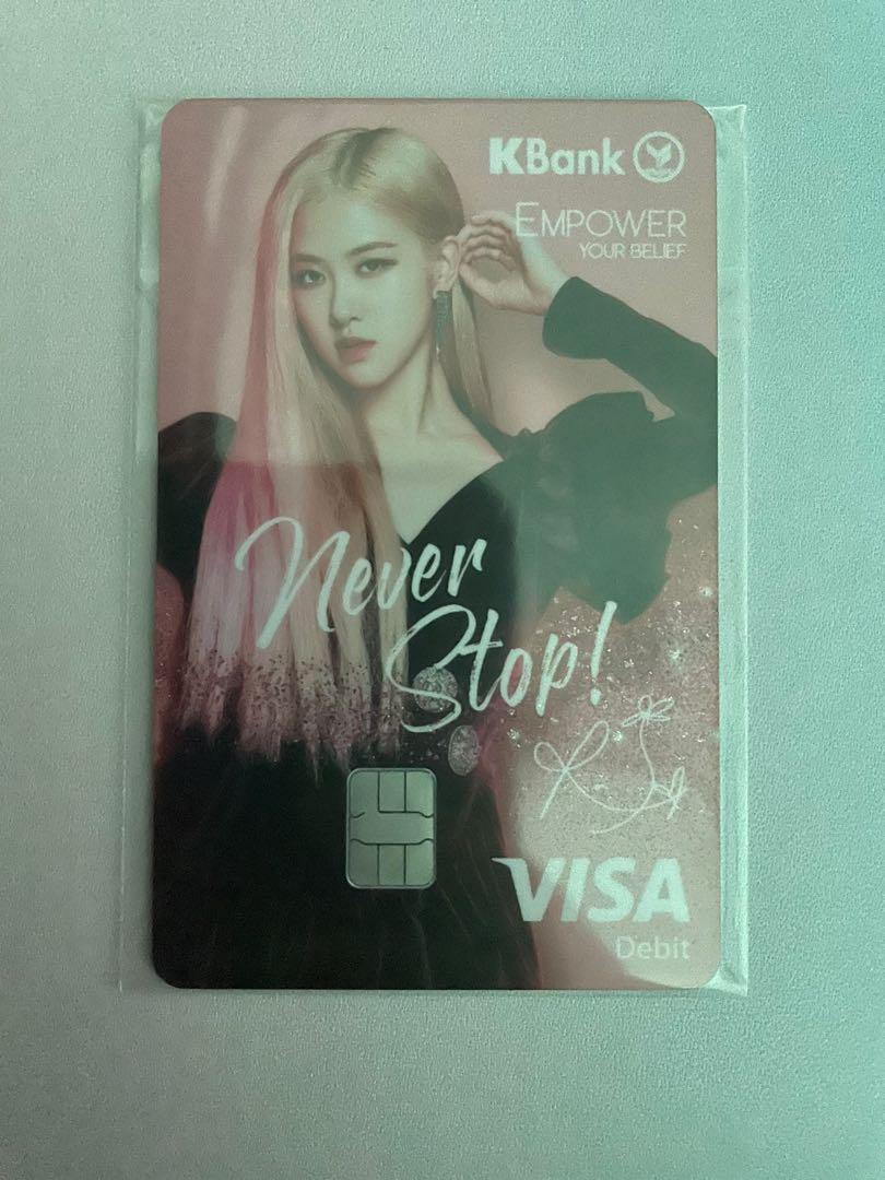 Blackpink’s Rosé Kbank Visa PC, Hobbies & Toys, Memorabilia ...