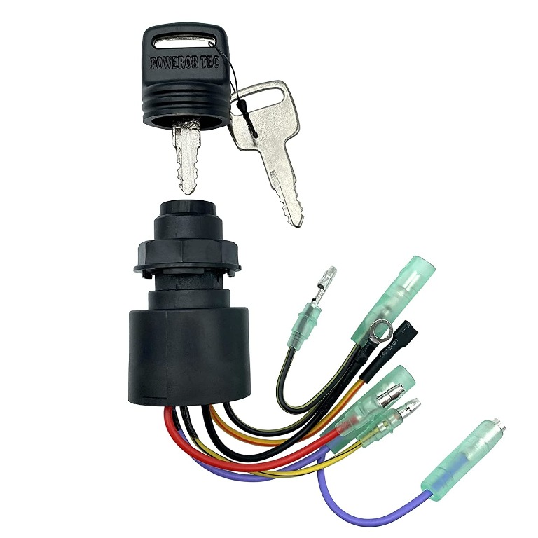 Boat Ignition Switch with Key Replacement for Mercury Mariner Outboard ...