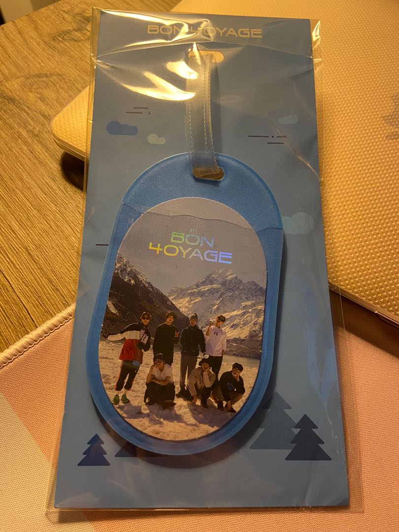 BTS BON VOYAGE LUGGAGE TAG, Hobbies & Toys, Memorabilia & Collectibles ...
