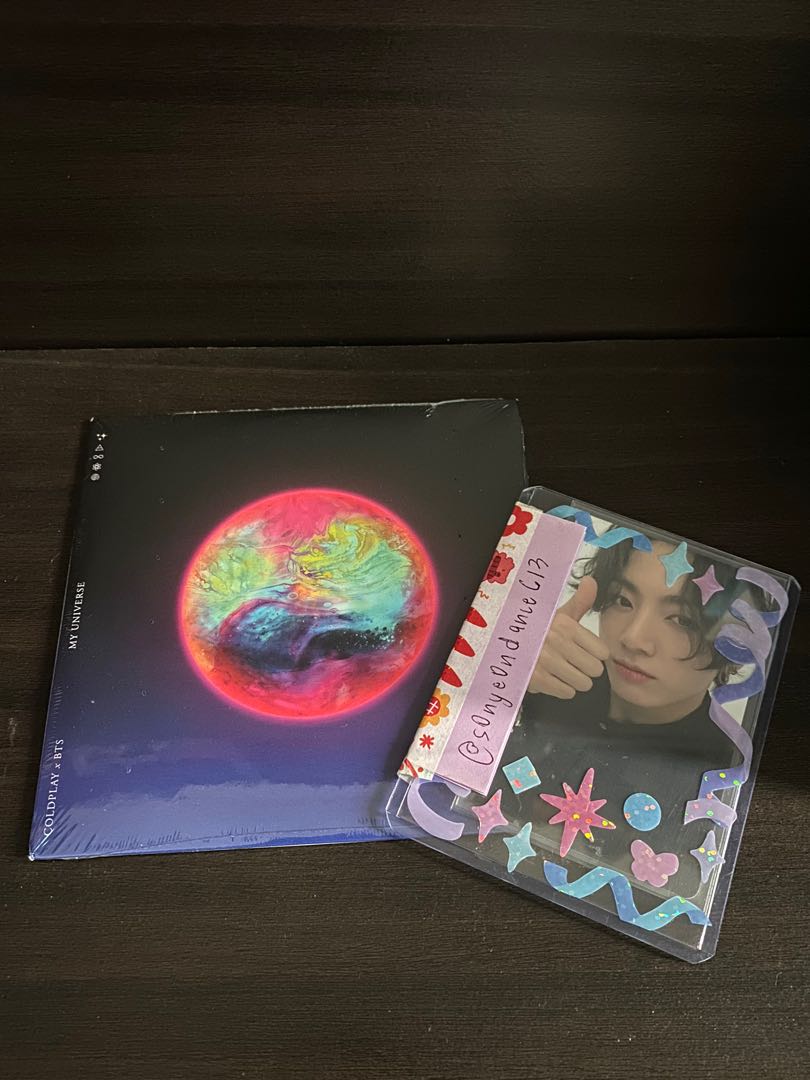 BTS Coldplay My Universe Alternate CD Single Epiphane Edition On Hand ...